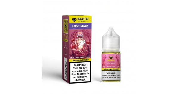 Urban Tale Salt by Lost Mary - California Cherry 30mL